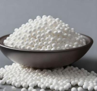 China High Surface Area Alumina Catalyst Carrier Raschig Rings & Microspheres with High Crush Strength and Thermal Stability for sale