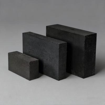 China Black Silicon Carbide Refractory Bricks with High-Temp Abrasion and Thermal Shock Resistance for Extreme Industrial Use for sale