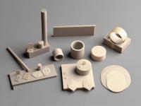 China High-Performance Aluminum Nitride Ceramic Parts with Exceptional Thermal Conductivity and Superior Electrical Insulation for Controlled Thermal Expansion for sale
