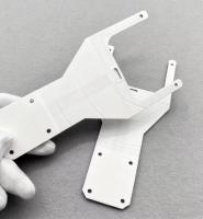 China Aluminum Nitride Ceramic Wafer Handling Arms with Exceptional Thermal Management Superior Electrical Insulation and Precision Thermal Expansion Matching for sale