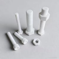 China Al2O3 Ceramic Screws with Hex and Pan Heads for Extreme Temperature Resistance in Harsh Environments for sale