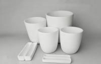 China High Purity Alumina Ceramic Crucibles with Custom Sizes for High-Temperature Resistance in Sintering and Melting for sale