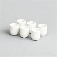 China High Purity Alumina Ceramic Crucibles with Custom Sizes for High-Temperature Resistance in Sintering and Melting for sale