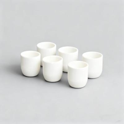 China High Purity Alumina Ceramic Crucibles with Custom Sizes for High-Temperature Resistance in Sintering and Melting for sale