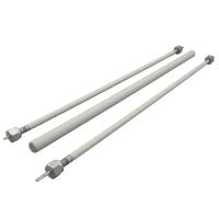 China Nitrogen-Resistant Silicon Carbide Heating Element with 1500°C Max Service Temp and Customized Size for sale