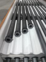 China Pressureless Sintered Silicon Carbide (PLSIC) Flanged Tubes with Extreme Corrosion Resistance and 1600 °C Max Service Temperature for High Purity Applications for sale