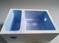 China Aluminum Silicate Filter Box with Smooth Flow Transition , Low Thermal Expansion & Conductivity and No Preheating Required for Aluminum Casting for sale