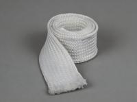 China Alumina Continuous Fiber Fabric & Braided Products with 1100°C High-Temperature Resistance Chemical Stability and Flexible Design for Aerospace for sale