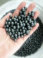 China 5mm-6mm  Pressureless Sintered Silicon Carbide Grinding Balls for sale