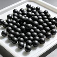 China 8-9mm Pressureless Sintered Silicon Carbide Grinding Balls with 2000-2500 Hv Hardness, 1600°C Max Service Temperature, and 98% SiC Content for sale