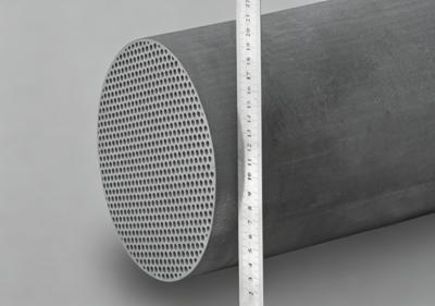 China Recrystallized Silicon Carbide RSiC Porous Columnar Ceramic Module for sale