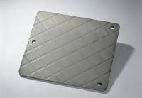 China Recrystallized Silicon Carbide Ceramic Three Hole Slotted Plate Optimized for Industrial High Temperature Kiln Furniture and Sintering for sale