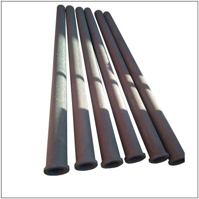 China Reaction Bonded Silicon Carbide (RBSC / SiSiC) Thermocouple Protection Tube for sale