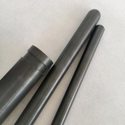 China Silicon Nitride-Bonded Silicon Carbide (Si₃N₄-Bonded SiC) Thermocouple Protection Tube for sale