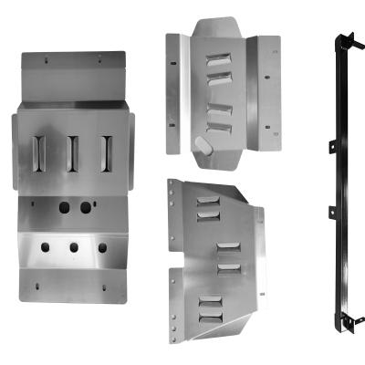 China 5mm Aluminum Alloy Engine Chassis Guard Plate for Nissan Patrol Y62 2010- for sale