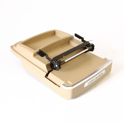 China Car Interior Armrest Box for Land Cruiser LC200 ABS Black Storage Organizer for sale