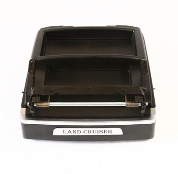China Land Cruiser LC200 Armrest Box Car Interior Accessories ABS Black Storage Organizer for sale