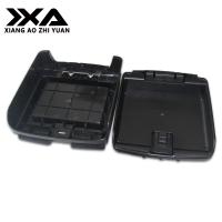 China Nissan Patrol Y62 Armada 2013-2020 Padded Armrest Storage Box ABS Black Beige for sale