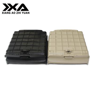 China Universal Car Middle Armrest Console Box for Nissan Patrol Y62 2008-2022 Black Beige for sale