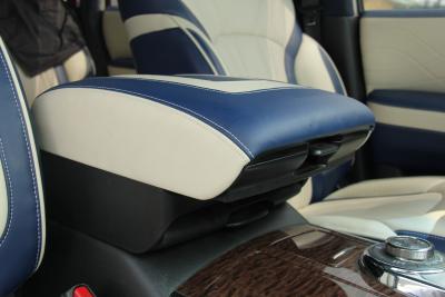China Ergonomic Raised Storage Center Console Armrest Universal Box For Y62 Black for sale
