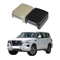 China Nissan Patrol Y62 Car Center Armrest with Storage PVC Black Beige 2.8kg for sale