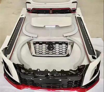 China NSM-Style Front Bumper Body Kit for Nissan Patrol Y62 2020-2023 PP ABS PC for sale
