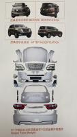 China Nissan Patrol Y62 2011-2019 Body Kit Upgrade to 2020 Style 11-Piece Set ABS Plastic for sale