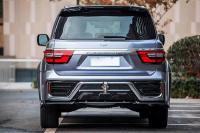 China Nissan Patrol Y62 2020 2021 Facelift Body Kit Front Rear Bumper 11 Boxes ABS Steel for sale