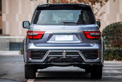 China Nissan Patrol Y62 2020 2021 Facelift Body Kit Front Rear Bumper 11 Boxes ABS Steel for sale