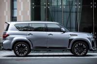 China NSM Style Body Kit Front Bumper for Nissan Patrol Y62 2020-2023 PP ABS Plastic for sale