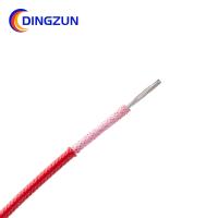 China Silicone Rubber Insulation Fiberglass Weave Fire Resistant Cable For Instrumentation for sale