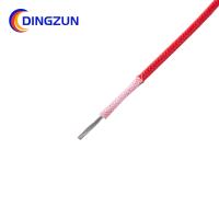 China Silicone Rubber Insulation Fiberglass Weave Fire Resistant Cable For Instrumentation for sale