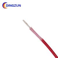 China Silicone Rubber Insulation Fiberglass Weave Fire Resistant Cable For Instrumentation for sale
