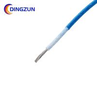 China Silicone Rubber Insulation Fire Resistance Cable Fiberglass Weave Wire for sale