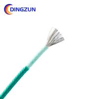China Electric UL3075 Silicone Rubber Insulation Fiberglass Braided Wire For Lighting for sale