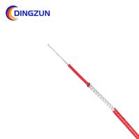 China RG 179D Coaxial Cable Wire Sliver Copper PTFE Insulation for sale