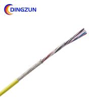 China AFBP FEP Insulated Glass Fiber Filled Shielded High Temperature Cable For Temperature Sensors for sale