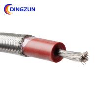China Silicone Rubber Insulated External Shielded High Temperature Cable Solid Stranded for sale