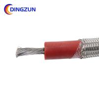 China Silicone Rubber Insulated External Shielded High Temperature Cable Solid Stranded for sale