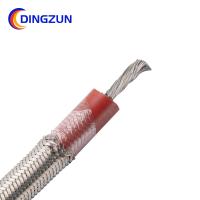 China Silicone Rubber Insulated External Shielded High Temperature Cable Solid Stranded for sale