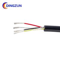 China 4 Core CUSTOM Composite Cable High Voltage Temperature 600V Silicone Sheath for sale