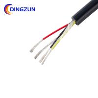 China 4 Core CUSTOM Composite Cable High Voltage Temperature 600V Silicone Sheath for sale