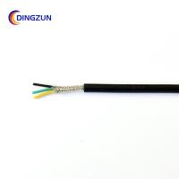 China 3 Cores Flexible Silicone Shielded Sensor Cable For Temperature Sensors for sale