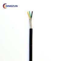 China 3 Cores Flexible Silicone Shielded Sensor Cable For Temperature Sensors for sale