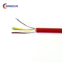 China SIHF Flexible Silicone Wrap 4 Cores Shielded Cable 450V 750V for sale
