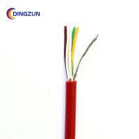 China SIHF Flexible Silicone Wrap 4 Cores Shielded Cable 450V 750V for sale