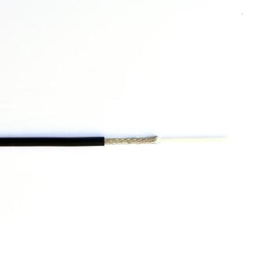 China Single Core Flexible Silicone Shielded Sensor Cable TC conductor Silicone Insulated Sheathed TC braiding shielded cable for sale