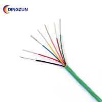 China AFF 8 Cores FEP Insulated Shielded Sensor Cable High Temperature for sale