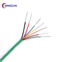 China AFF 8 Cores FEP Insulated Shielded Sensor Cable High Temperature for sale
