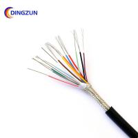 China 7 Pairs Twisted FEP Insulated Shielded Silicone Cable For Elctronic Instruments for sale